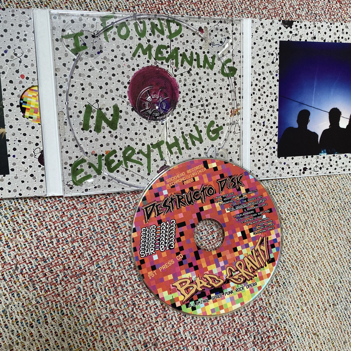 BAD GRAVITY | Destructo Disk | Sockhead Records