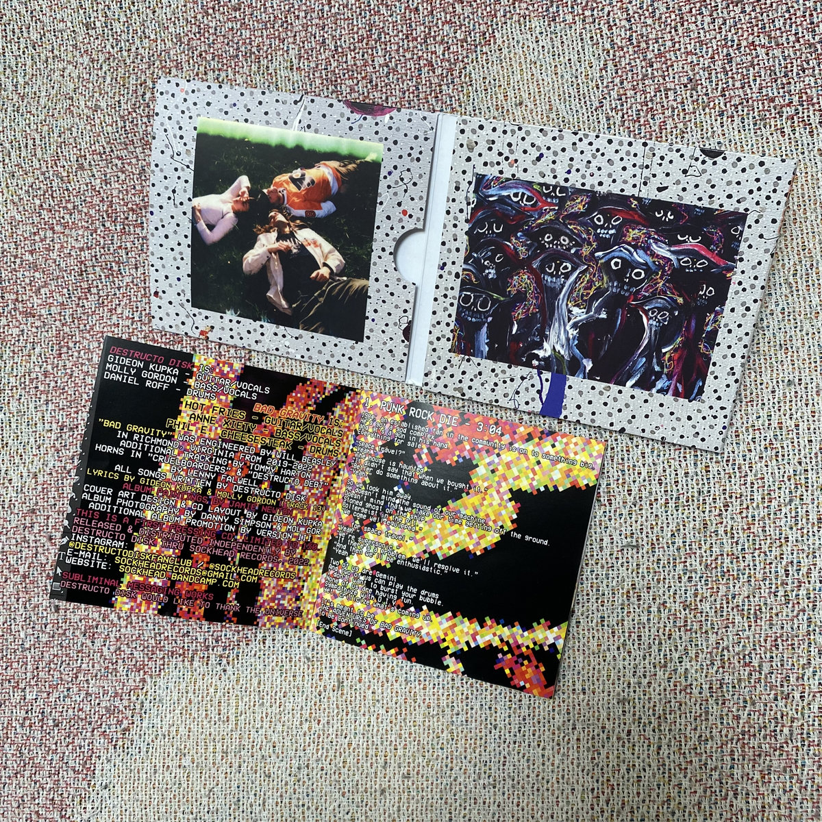 BAD GRAVITY | Destructo Disk | Sockhead Records