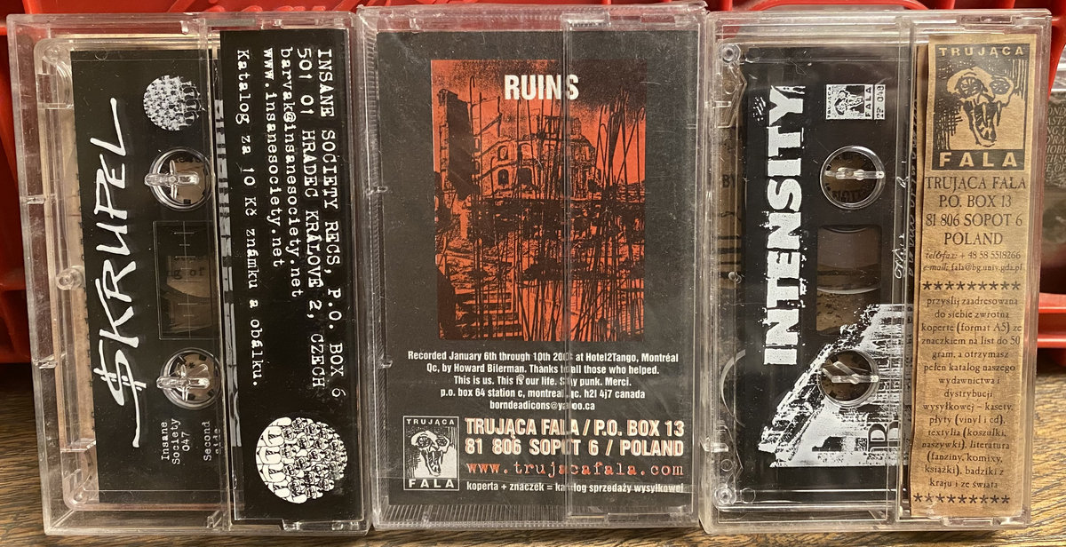Born Dead Icons , Intensity , $krupel pro tapes | RFL RECORDS