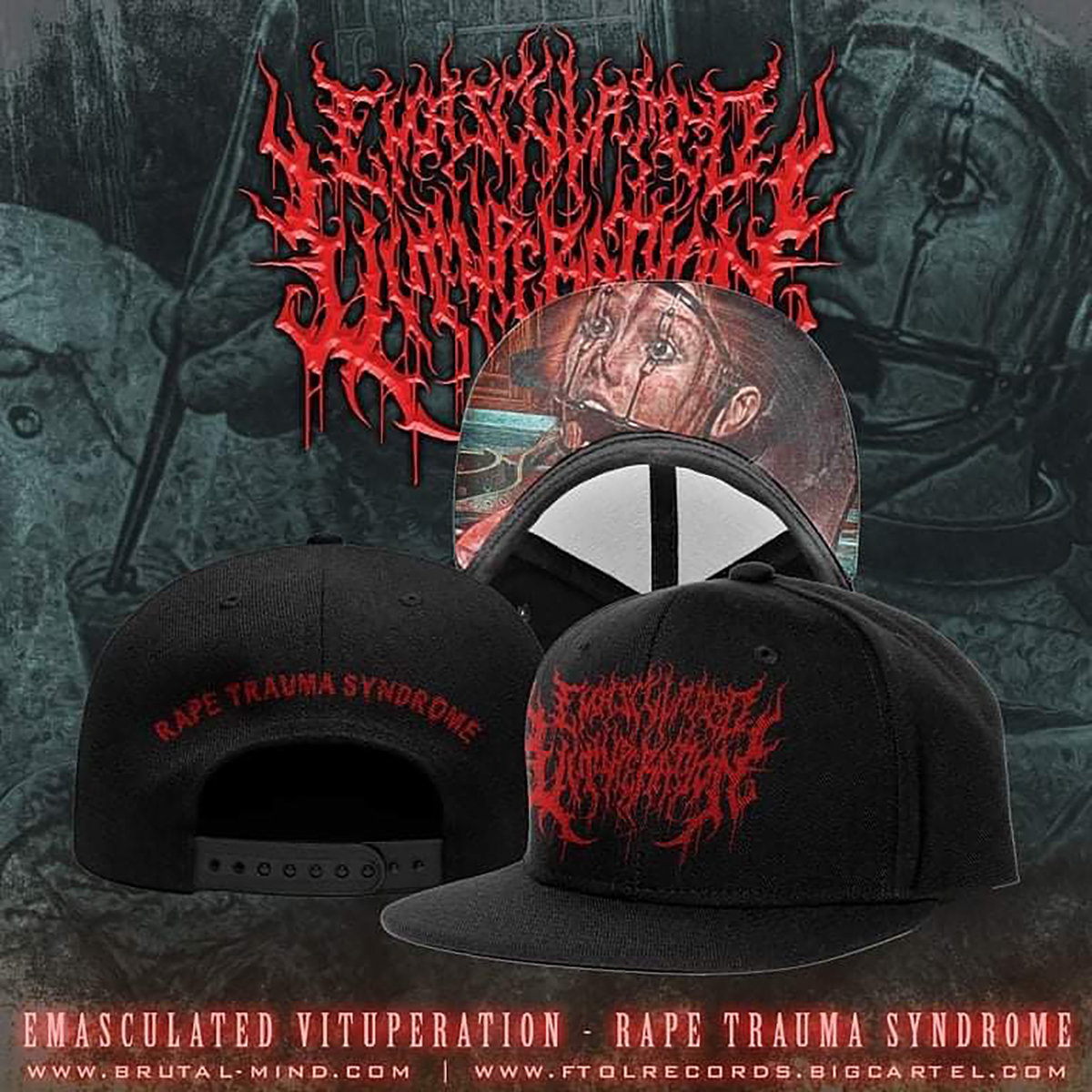 RAPE TRAUMA SYNDROME | Emasculated Vituperation | Brutal Mind