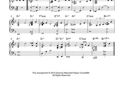 BEACH SPRING ("Even, Only for This Day")- Lead sheet and piano score ...