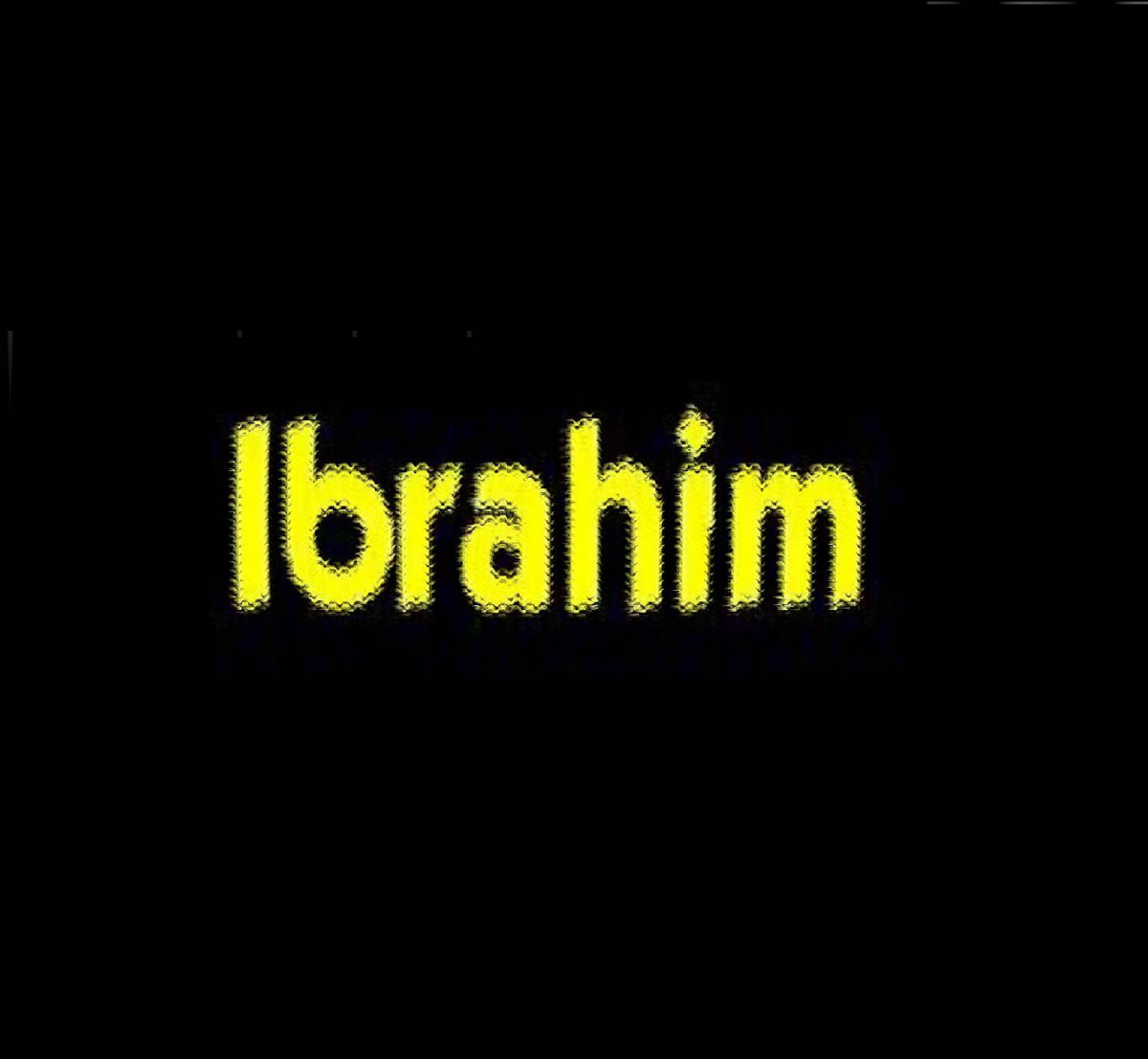 Ibrahim Name Wallpaper