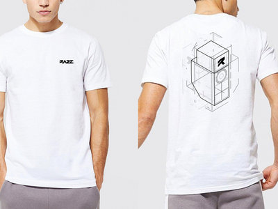 Raze White Tee | Raze Sound System