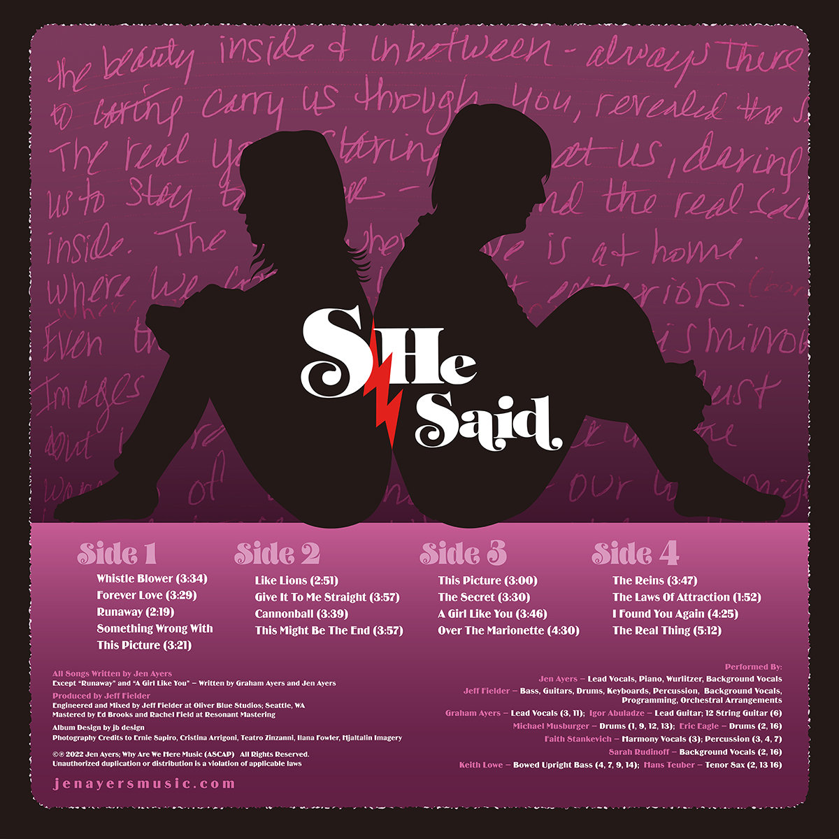 SHe Said | Jen Ayers