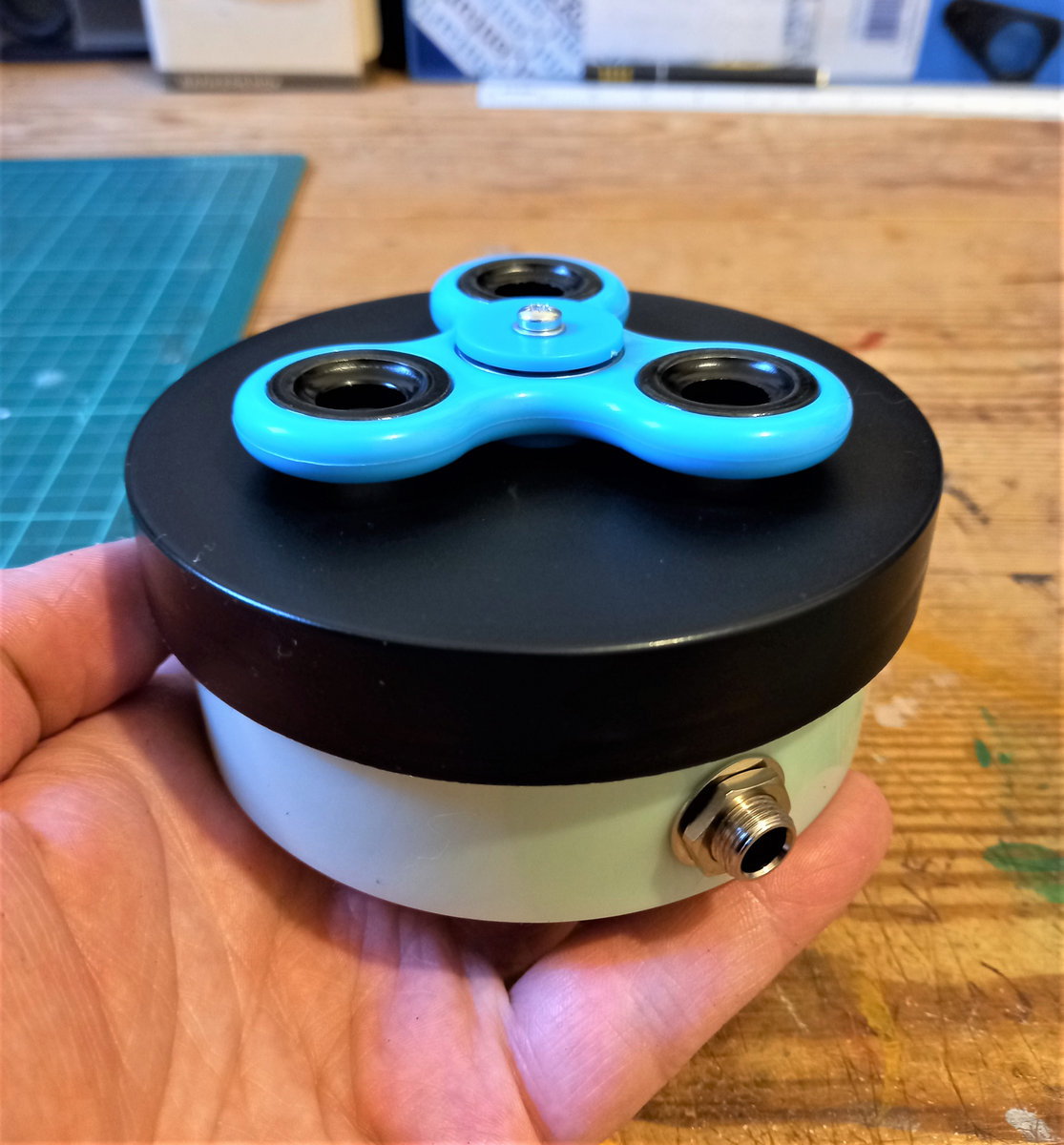 Upcycled Fidget Spinner Instrument | Michael Ridge