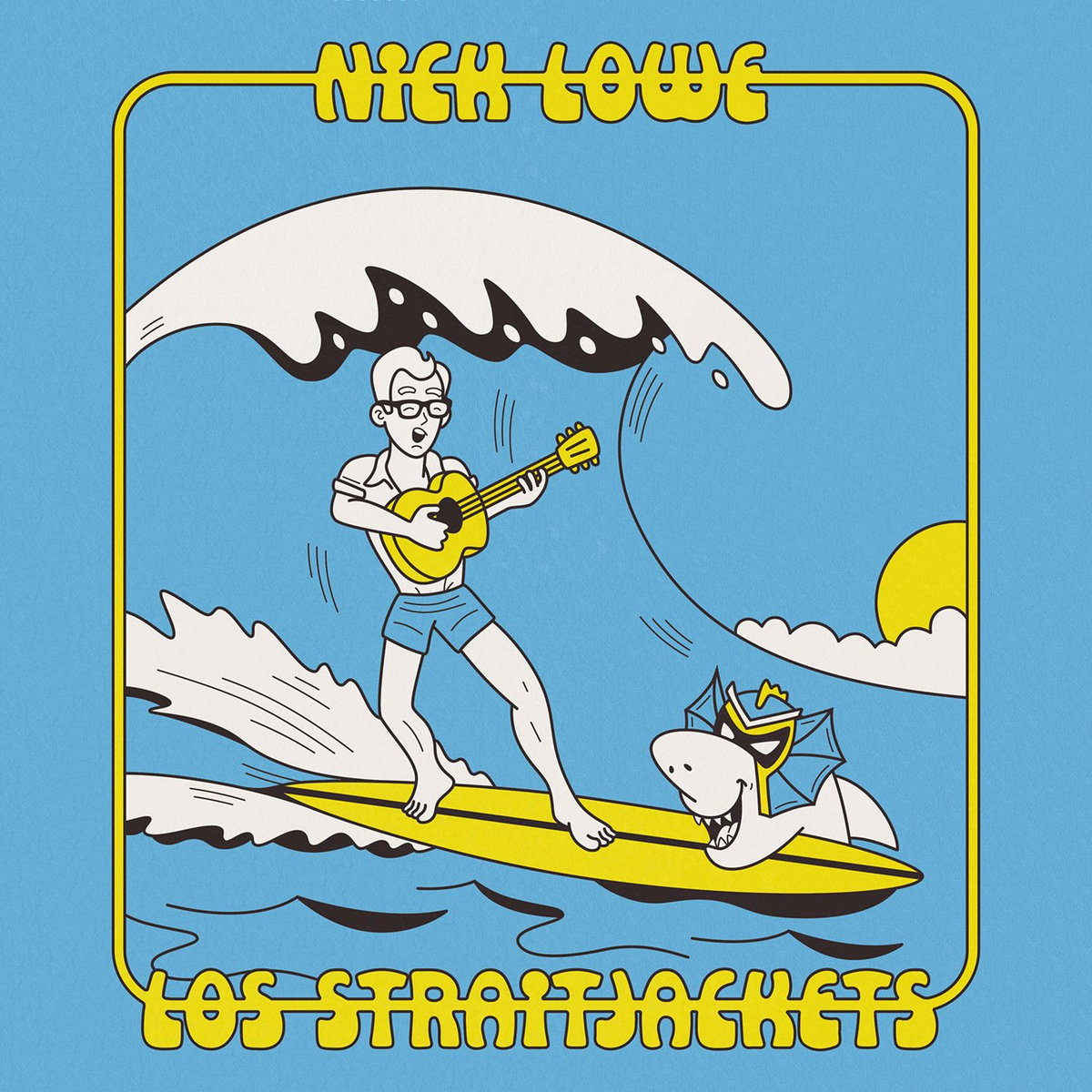 Nick Lowe & Los Straitjackets - Surfing T-Shirt | Nick Lowe