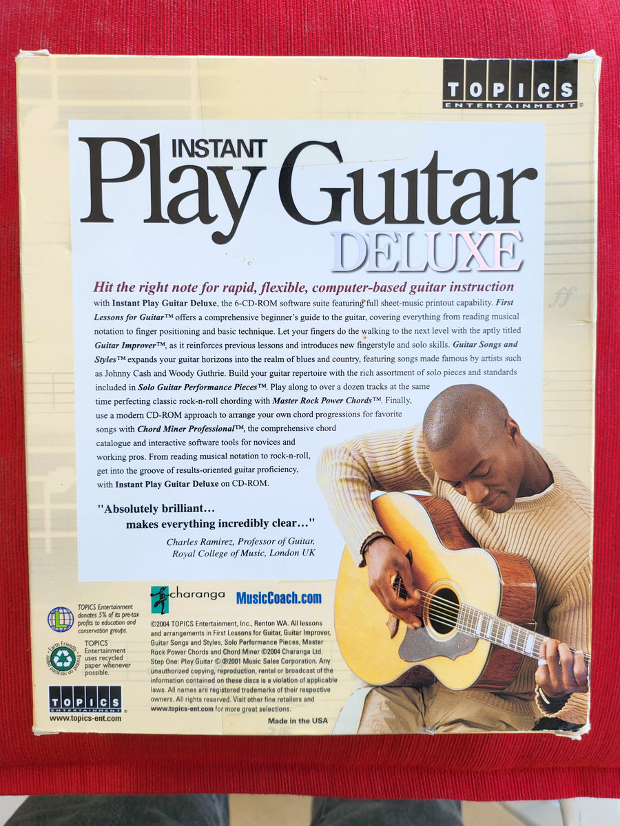 Instant Play Guitar Deluxe | Willie Griffin
