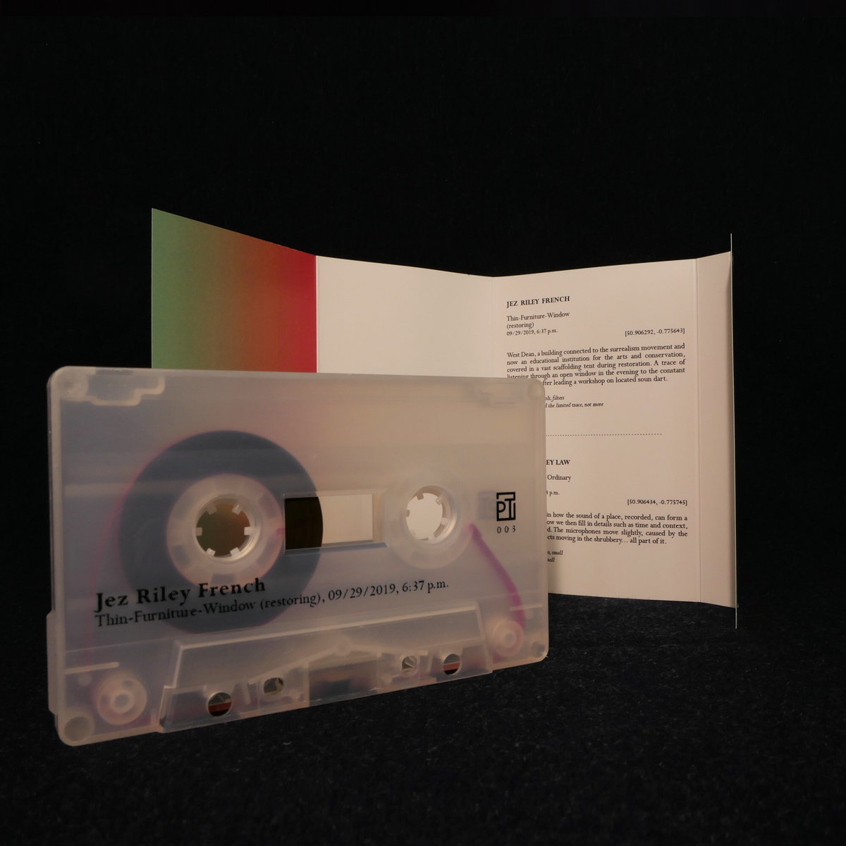 Tape series 003 | Pheobe riley Law, Jez riley french | Pheobe riley Law