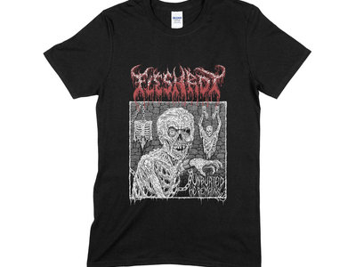 Fleshrot – Unburied He Remains T-shirt | Me Saco Un Ojo Records