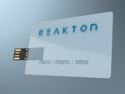 Limited Edition USB Wafer Card! | REAKTON