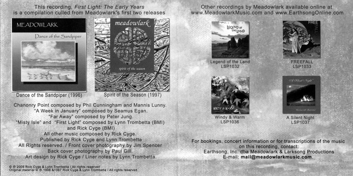 First Light [album] | Meadowlark