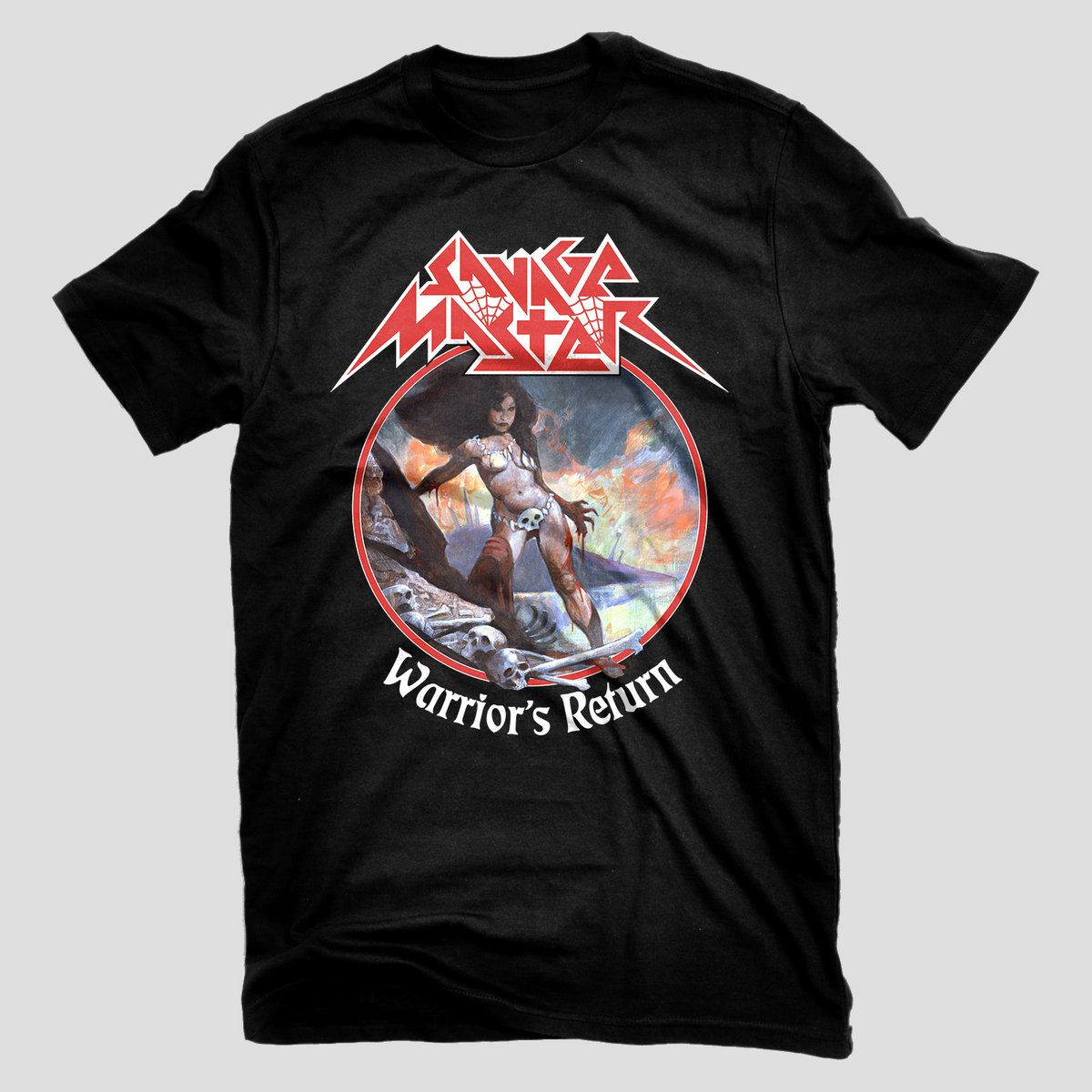 SAVAGE MASTER - Warrior's Return (T-Shirt) | SAVAGE MASTER