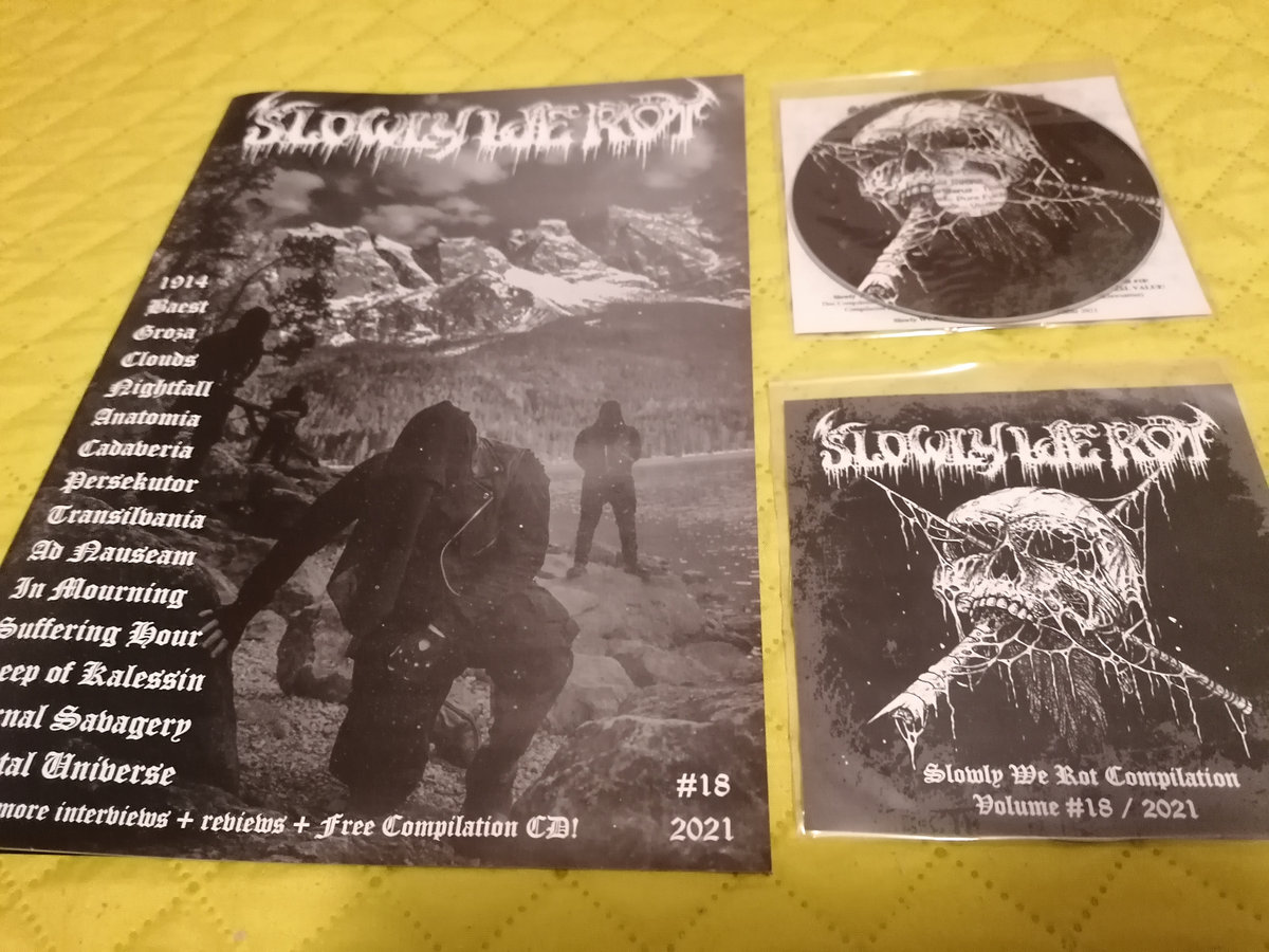 Slowly We Rot Compilation Vol . 18 / 2021 | Slowly We Rot Magazine
