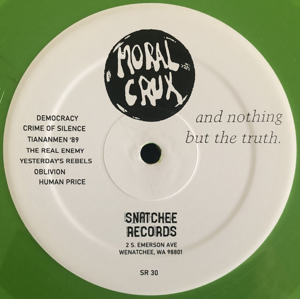 ...and nothing but the truth. | Moral Crux | Snatchee Records