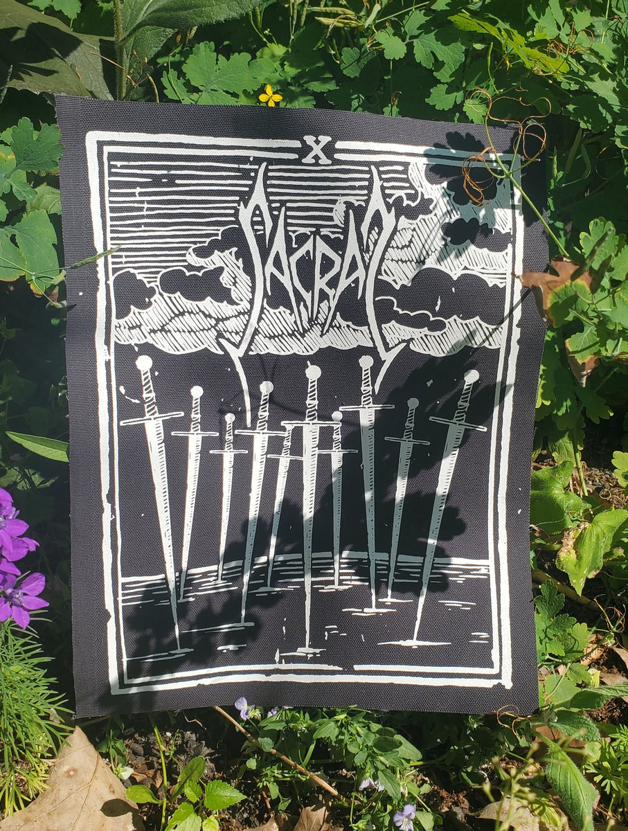 Ten of Swords back patch | Sacral