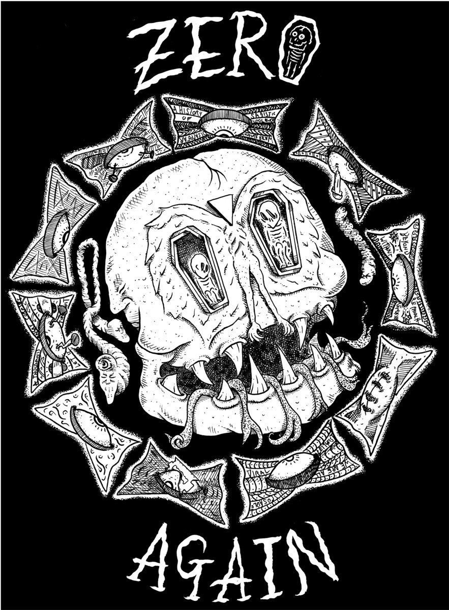 Zero Again 'Contemplating Death' design | Zero Again