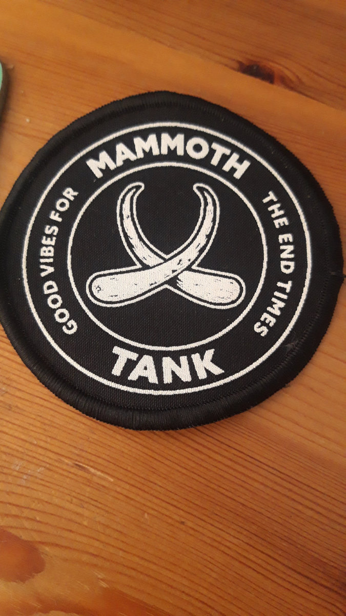 Mammoth Tank Crossed Tusks logo patch | Mammoth Tank