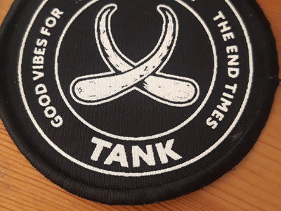 Mammoth Tank Crossed Tusks logo patch | Mammoth Tank