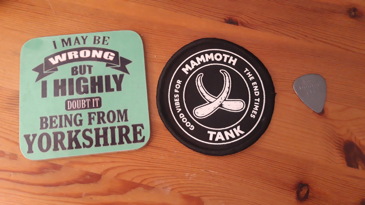 Mammoth Tank Crossed Tusks logo patch | Mammoth Tank