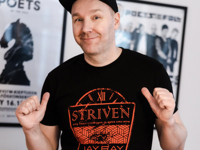 'Striven' T-Shirt (Clock model) | Jay Ray