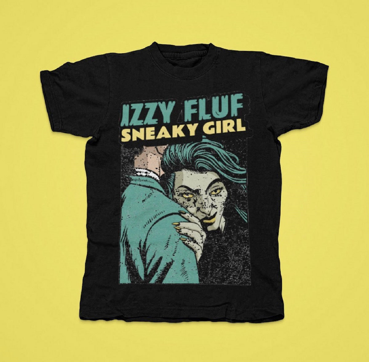 Sneaky Girl Black and White | IZZY FLUF