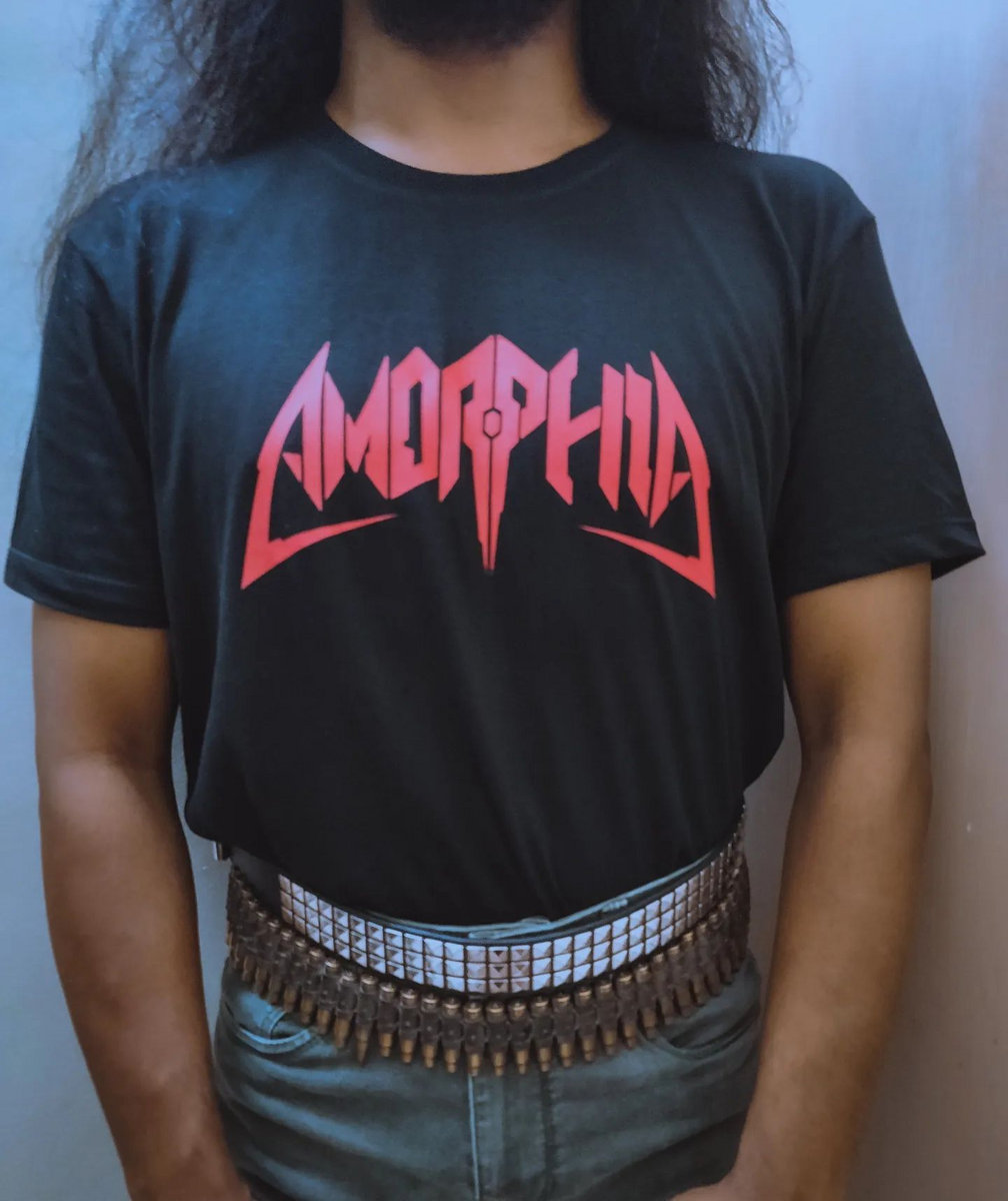 Amorphia : "10 years of thrash assault " Limited edition T shirts | Amorphia