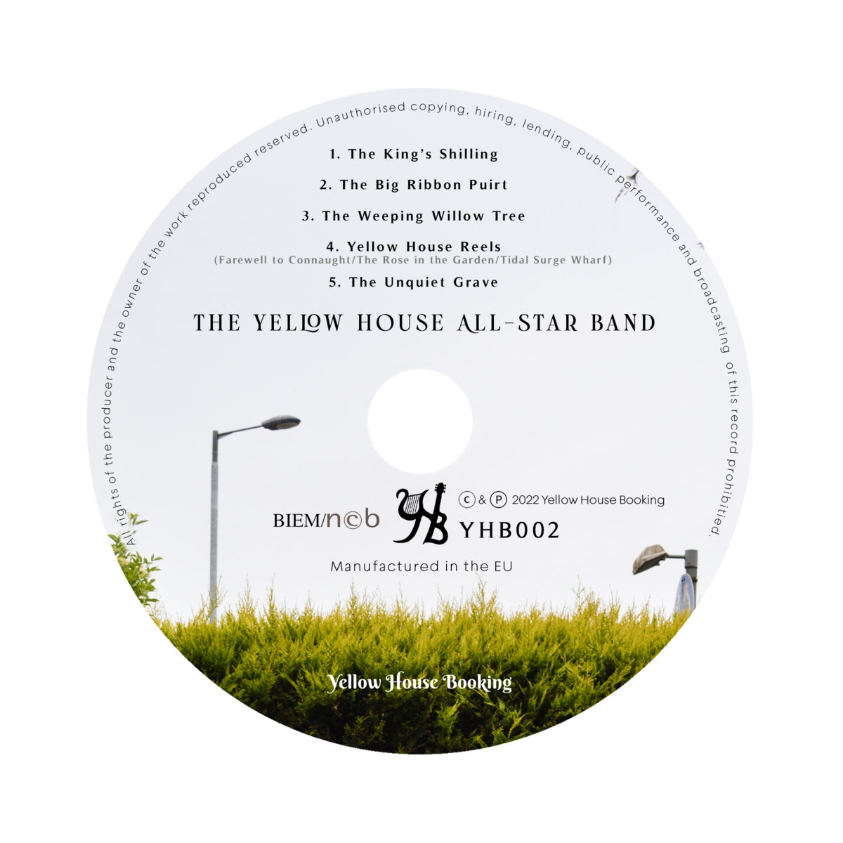 The Yellow House All-Star Band EP | The Yellow House All-Star Band ...