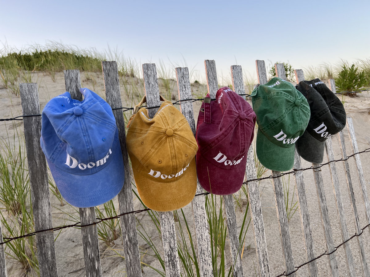 Pigment Dye Doomer Cap w/ Adjustable Buckle Closure (Gold) | Perpetual Doom