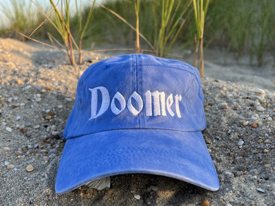 Pigment Dye Doomer Cap w/ Adjustable Buckle Closure (Blue) | Perpetual Doom