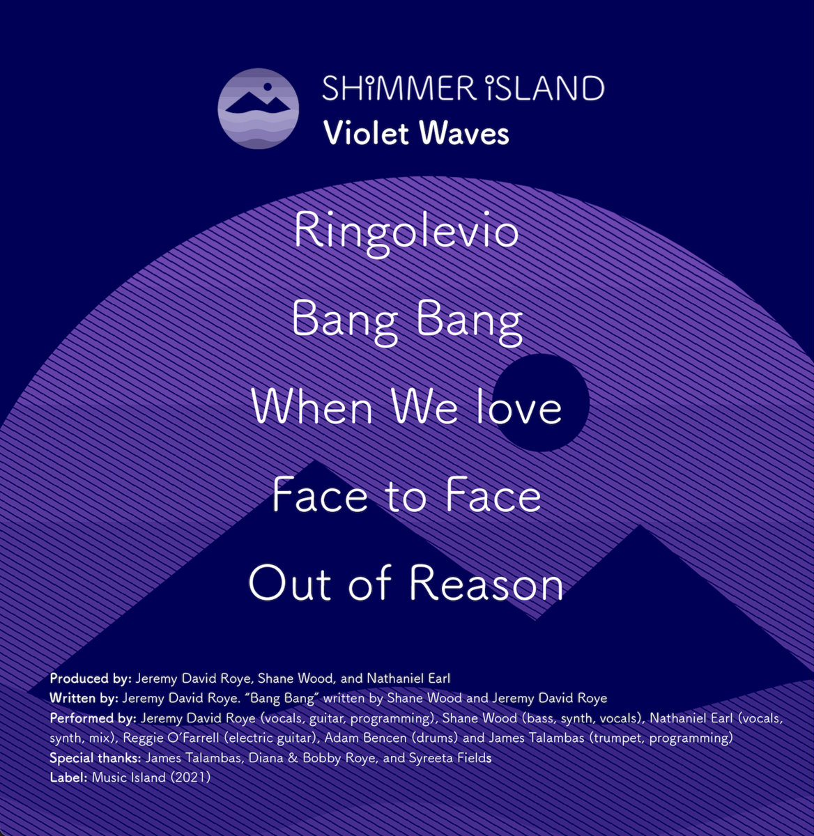 Violet Waves | SHIMMER ISLAND