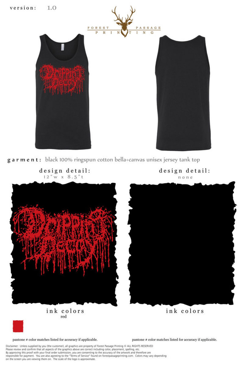 Dripping Decay Logo Tank | Dripping Decay