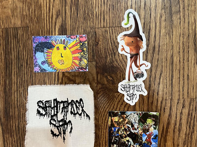 Salamander Sam Stickers + Patch Pack | Salamander Sam