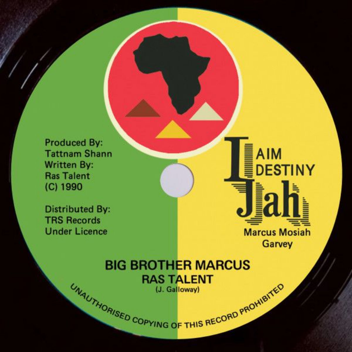 RAS TALENT - Big Brother Marcus | TRS Records
