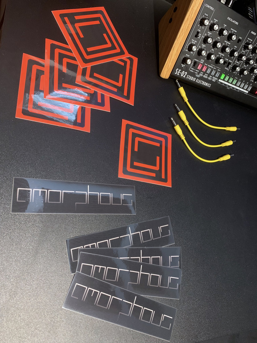 Amorphous Symbol & Logo Stickers [Combo] | Amorphous