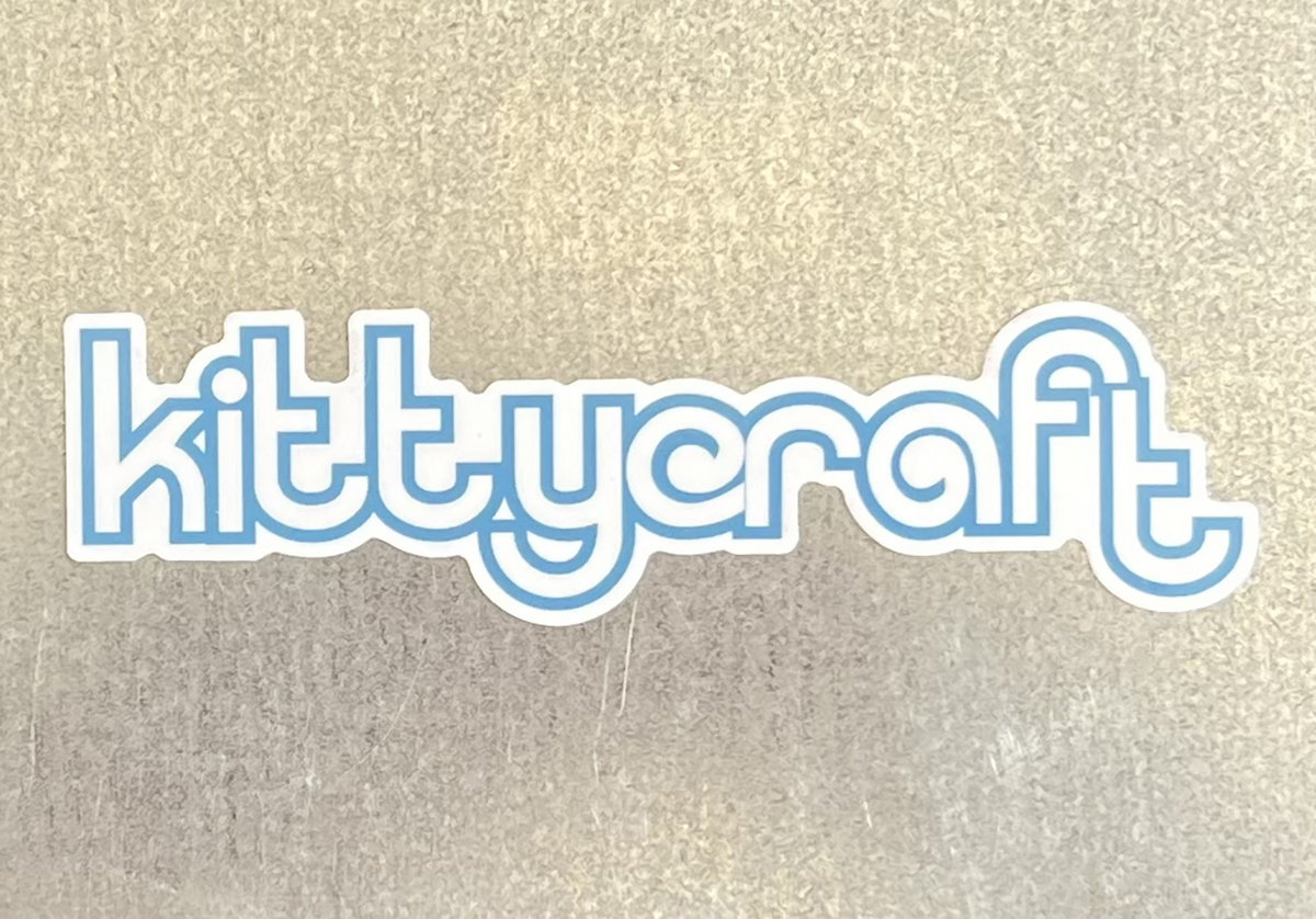 kitty craft vinyl sticker (Catskills style) | Kitty Craft