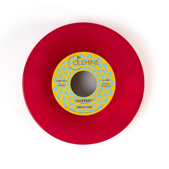 Red Vinyl 45 Record
