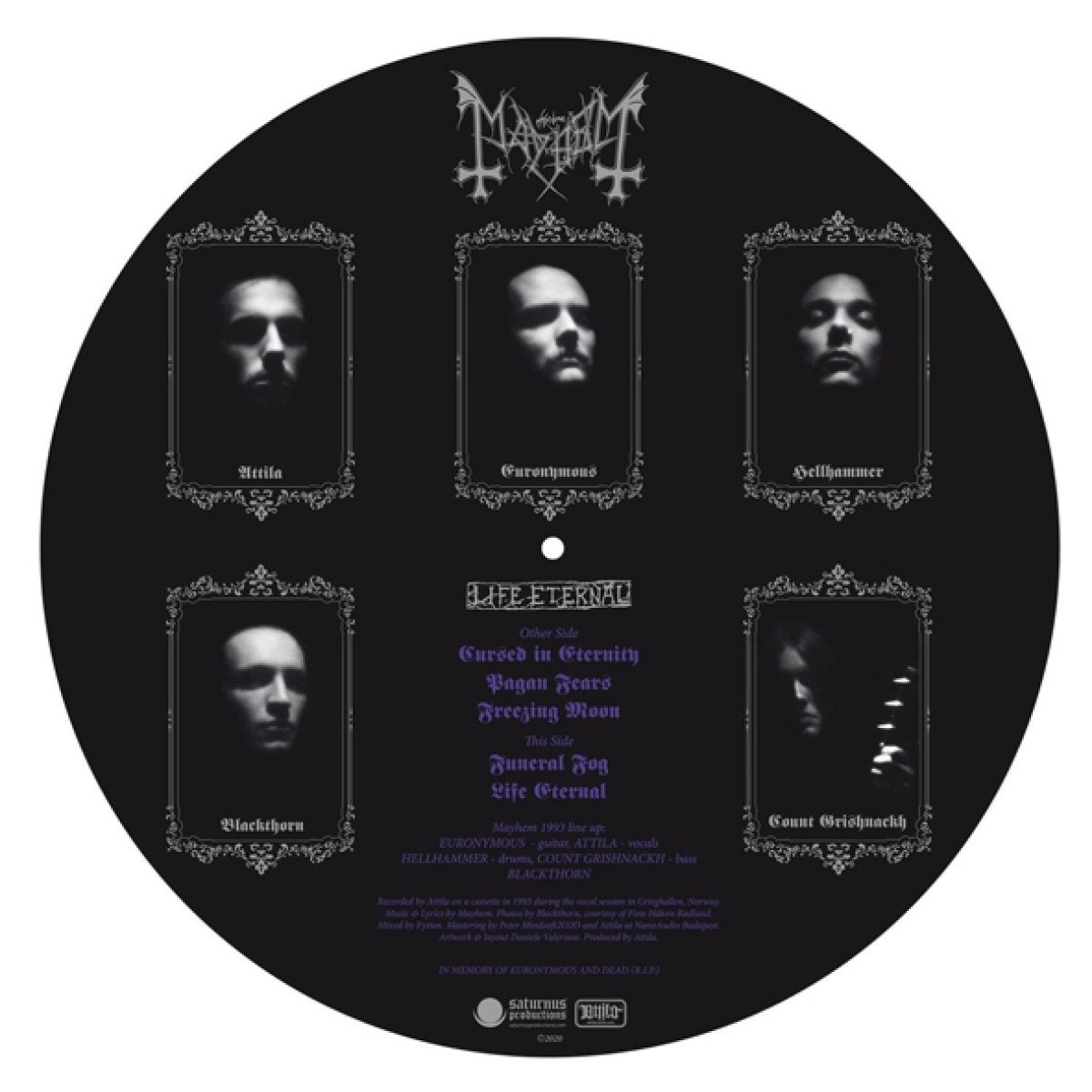 Life Eternal Picture Disc LP | The True Mayhem