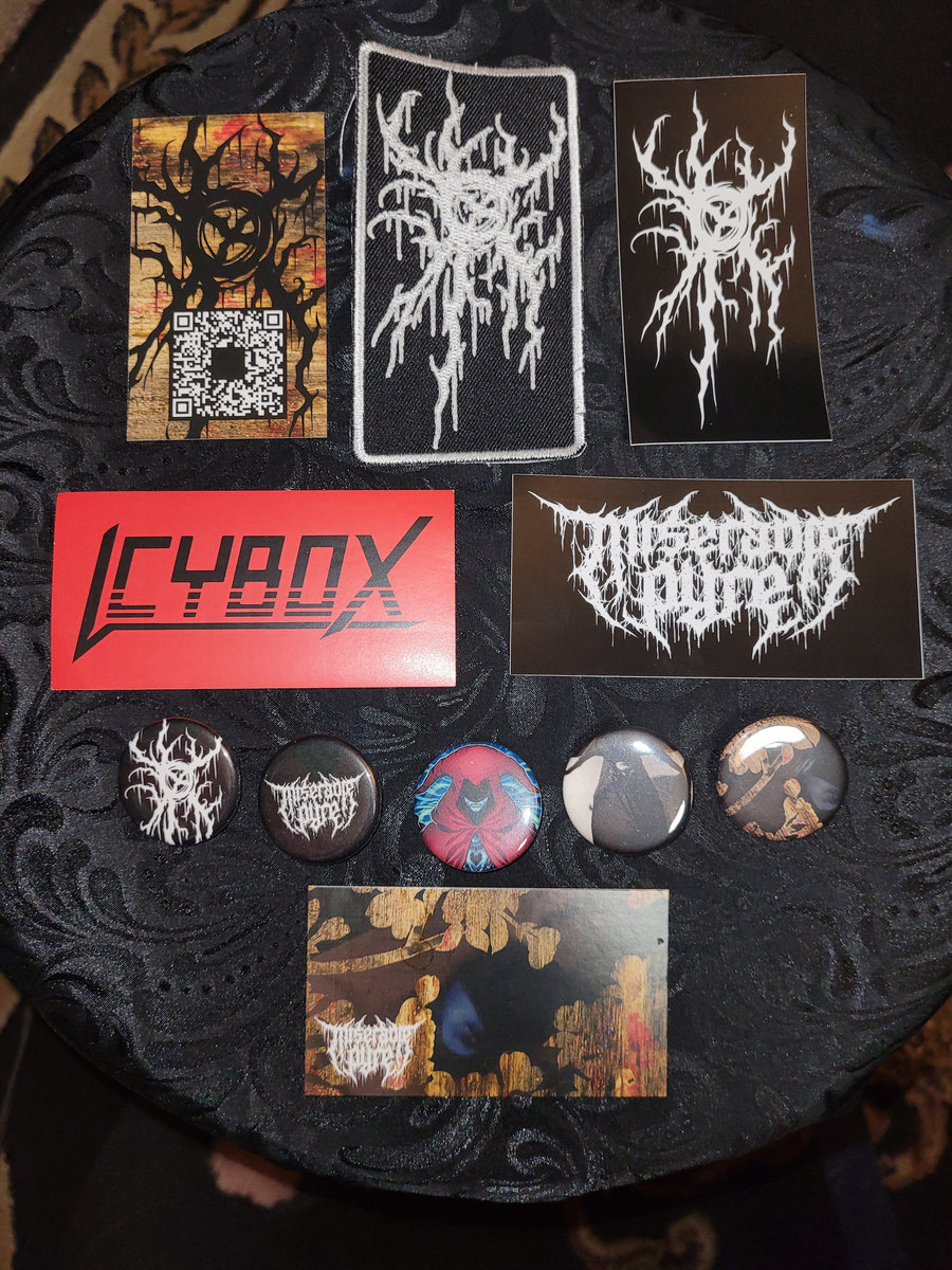 box patch/button/sticker set | box