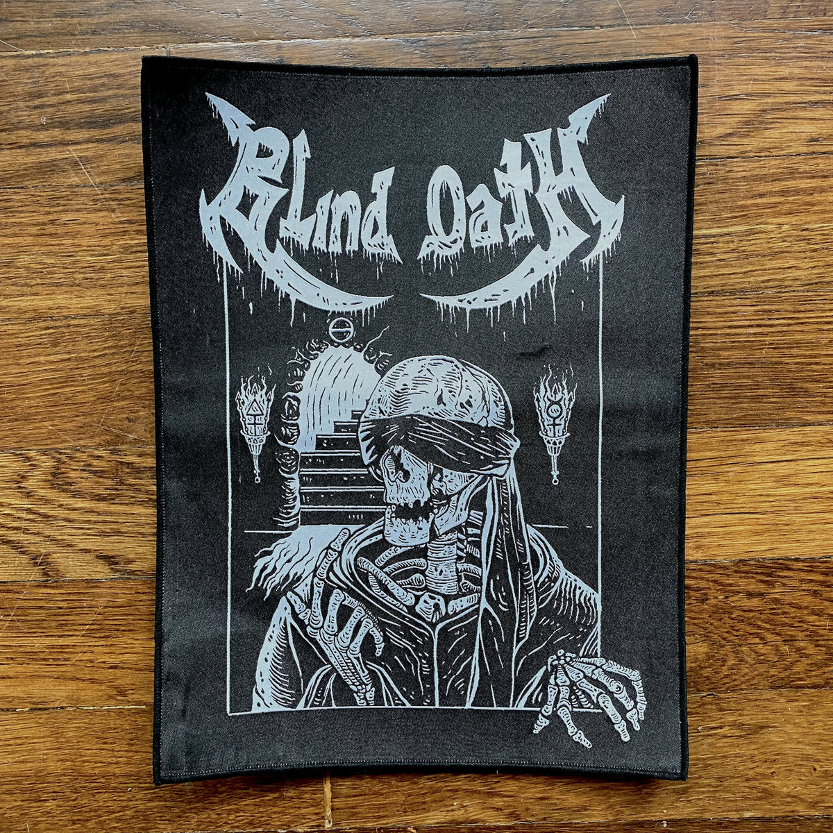 Enter the Crypt Back Patch | BLIND OATH