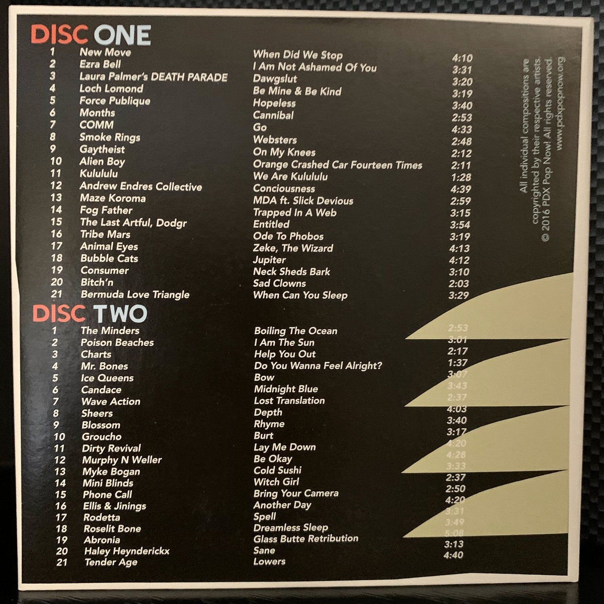 PDX Pop Now! 2016 Compilation (2-CD Set) | PDX Pop Now!