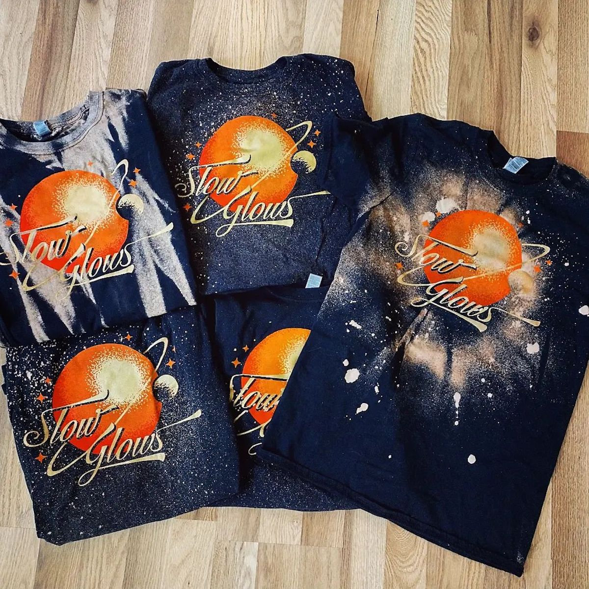 Bleach Splatter T-Shirt | Slow Glows