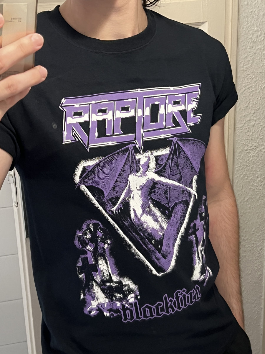 'Blackfire' Official T-Shirt BK | Raptore