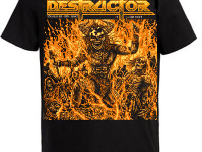 DESTRUCTOR LIMITED EDITION MEXICO KEEPERS OF THE FLAME SHIRTS | Destructor