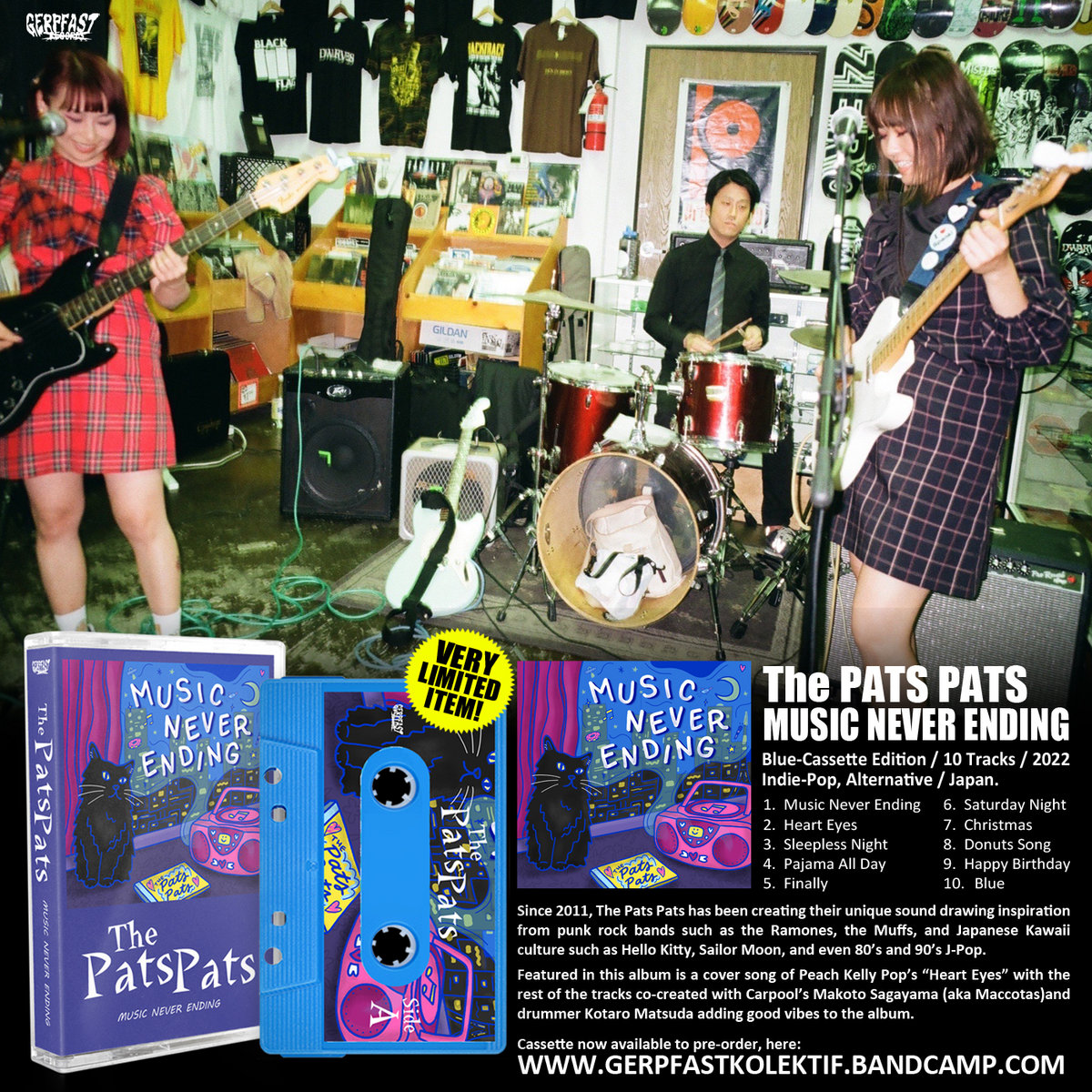 Music Never Ending | The PATS PATS | Gerpfast Record