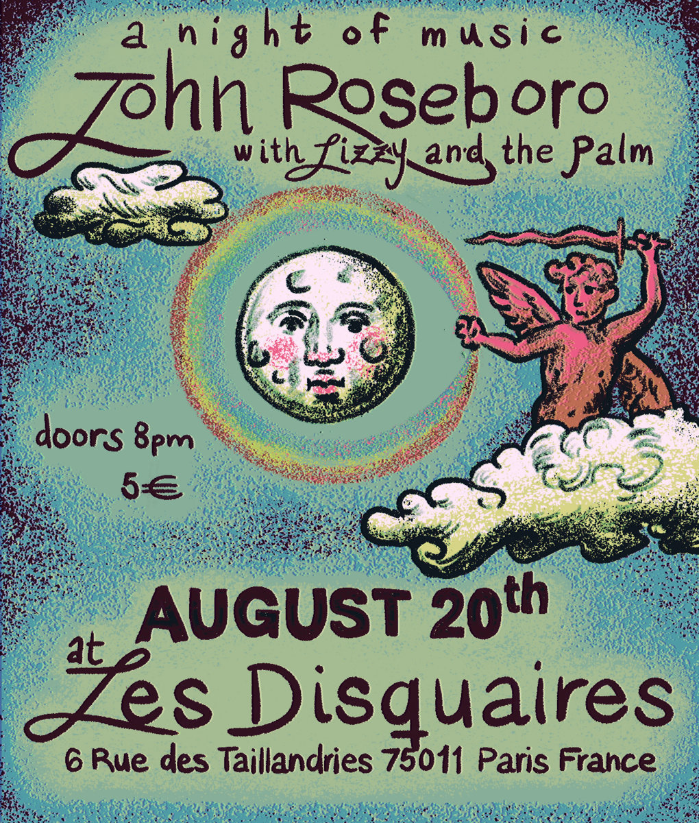 PARIS | Fine Art Tour Poster | John Roseboro