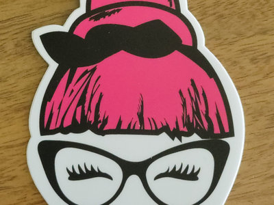 Pink Logo Sticker | Jane Rose and The Deadends