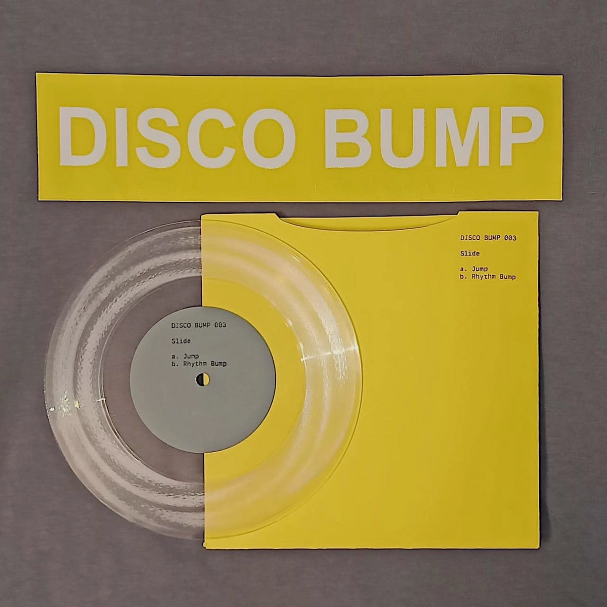 DISCO BUMP 003 - Slide | DISCO BUMP / ADULT CULT records