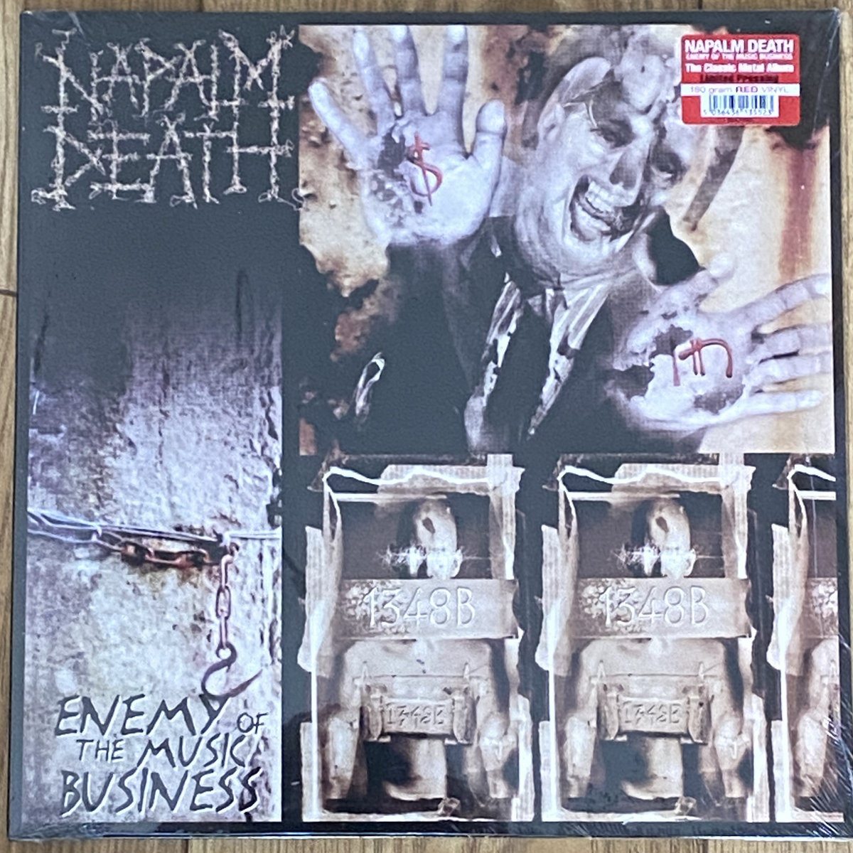 Napalm Death ‎– Enemy Of The Music Business (Vinyl) | Iron Man Records