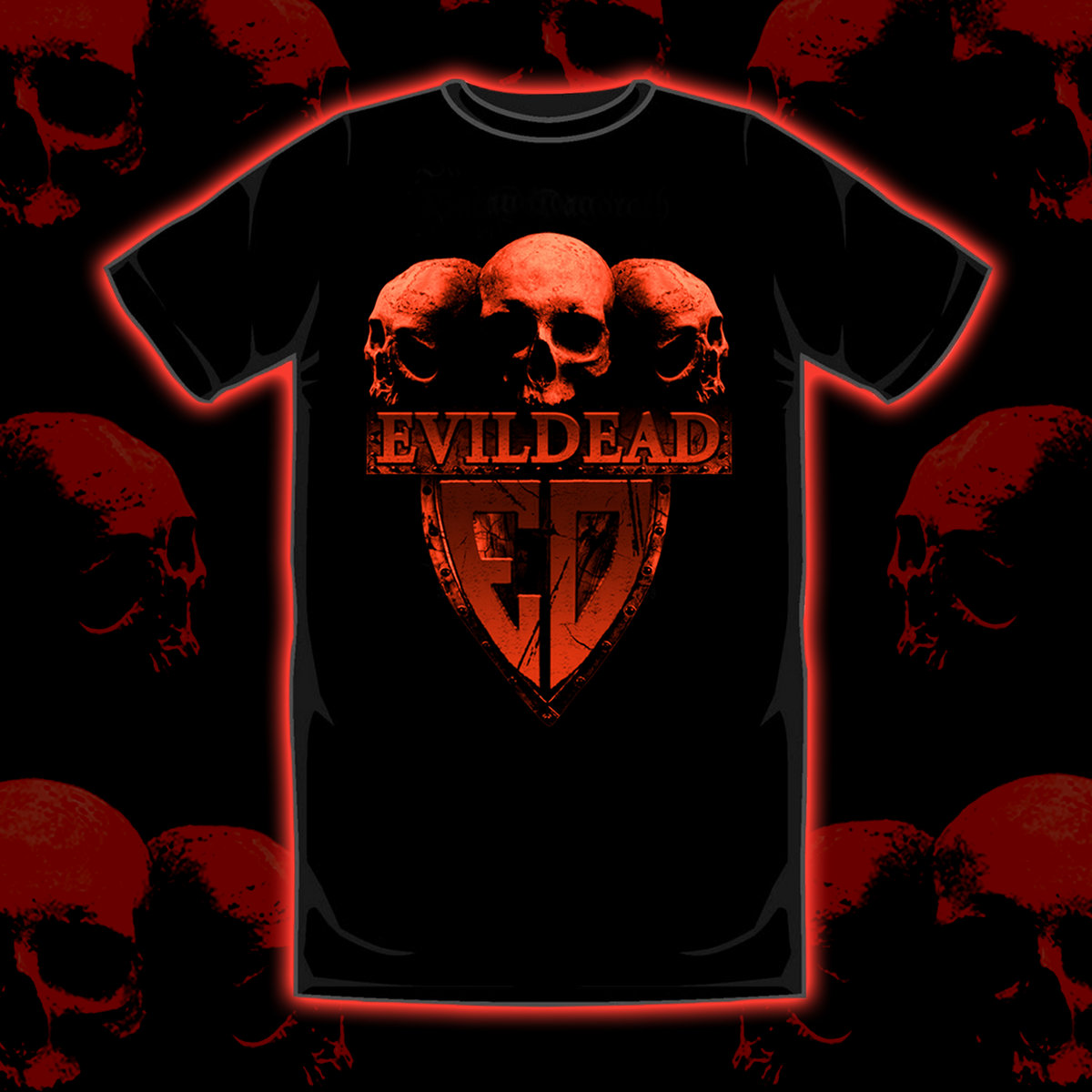 EVILDEAD - Red Skull Logo | EVILDEAD