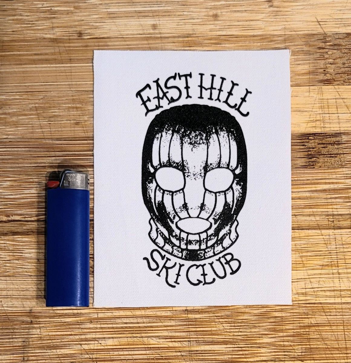 East Hill Ski Club - Ski Mask Tattoo Patch | TRUANCY